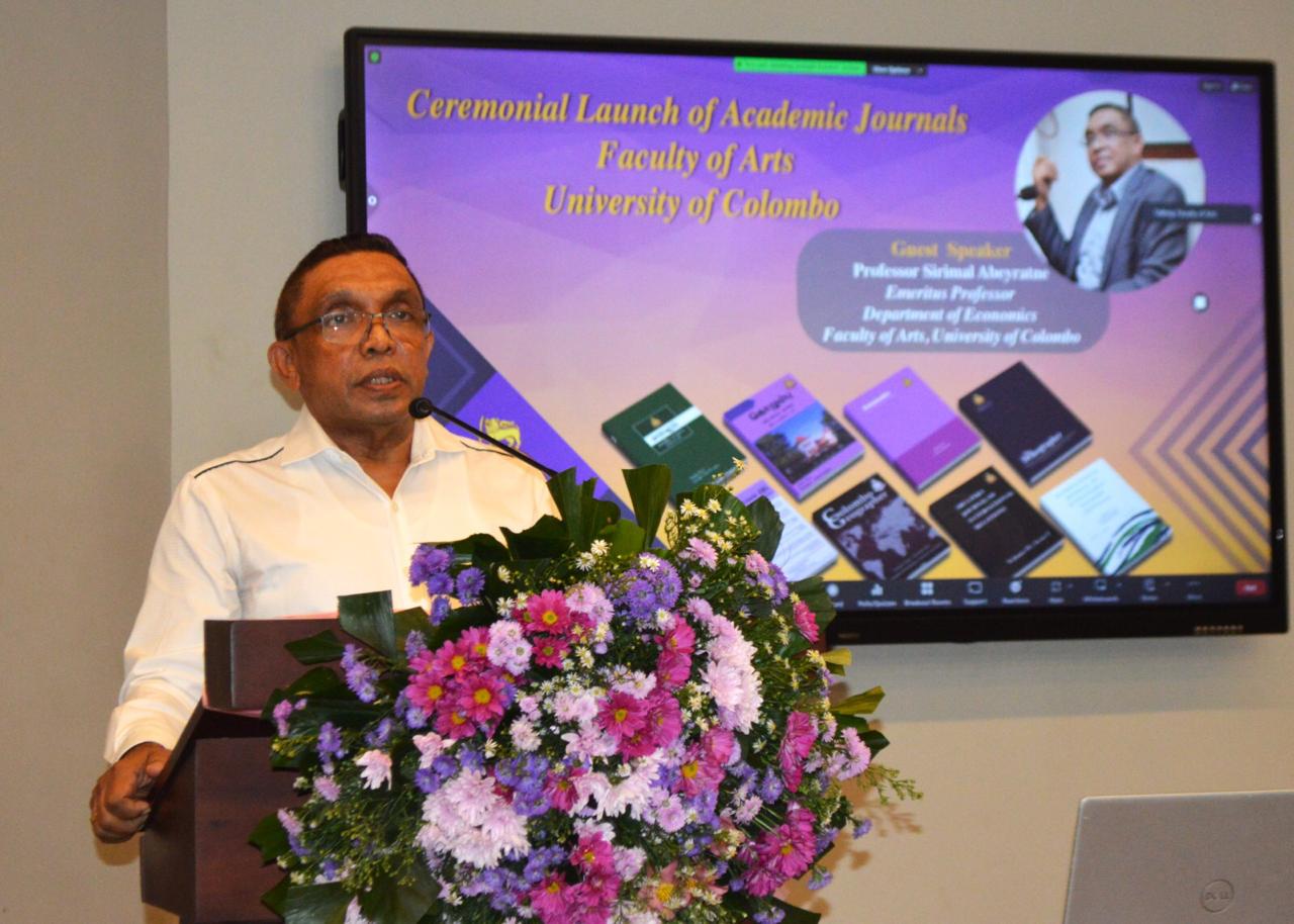The Journal of Colombo Geographer was officially launched on 13th ...