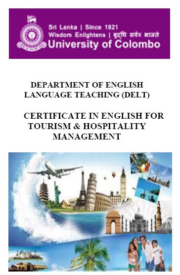 Certificate in English for Tourism & Hospitality Management – 2018 ...