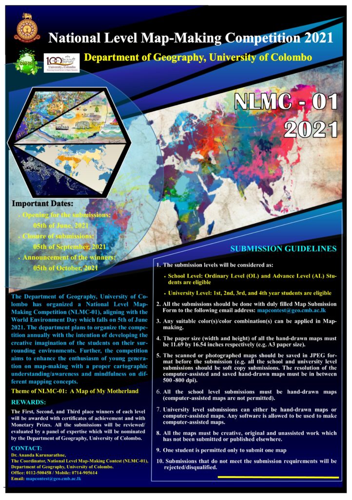 National Level Map-Making Competition 2021 | Faculty of Arts